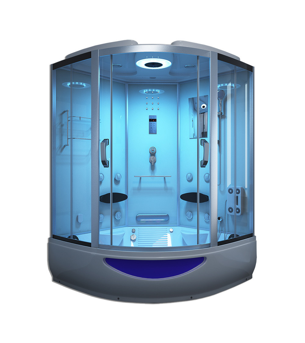 Exclusive Designer Whirlpool Tub Steam Shower Combination Designer