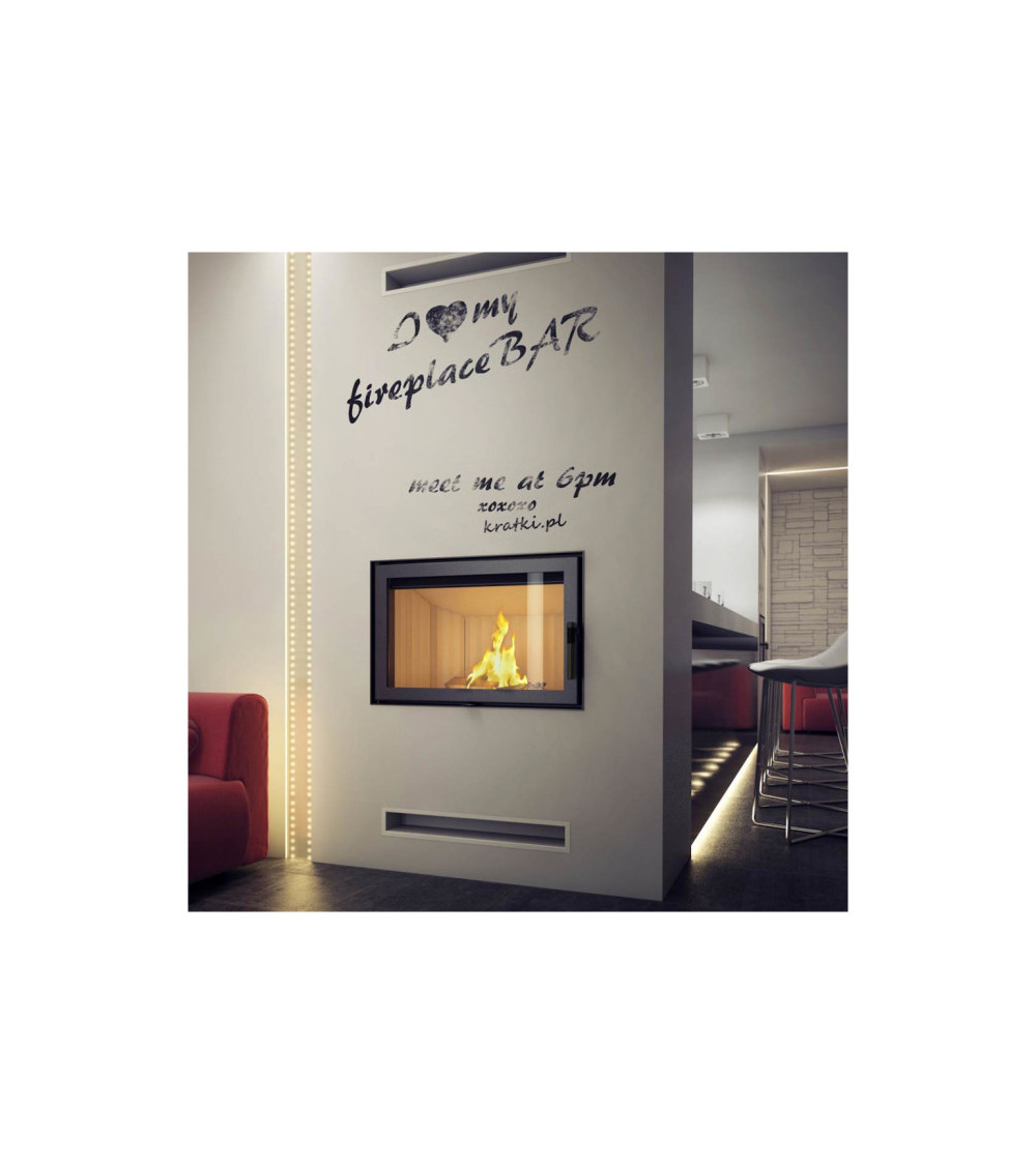 Insert de cheminée 70 BU 71 CM 4-7 kW